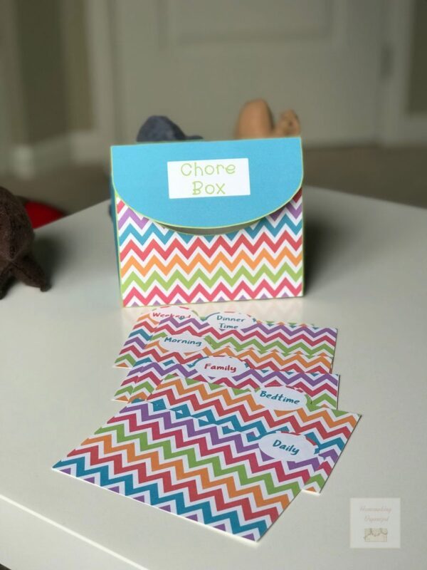 Housekeeping Chore Box for Kids and Families - Homemaking Organized
